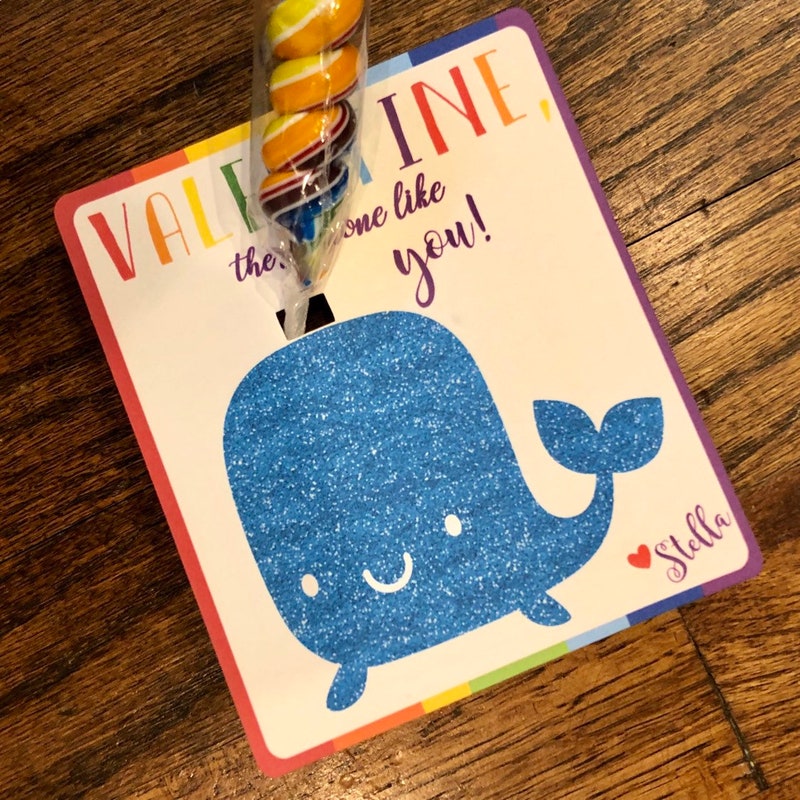 Narwhal Valentine - Etsy