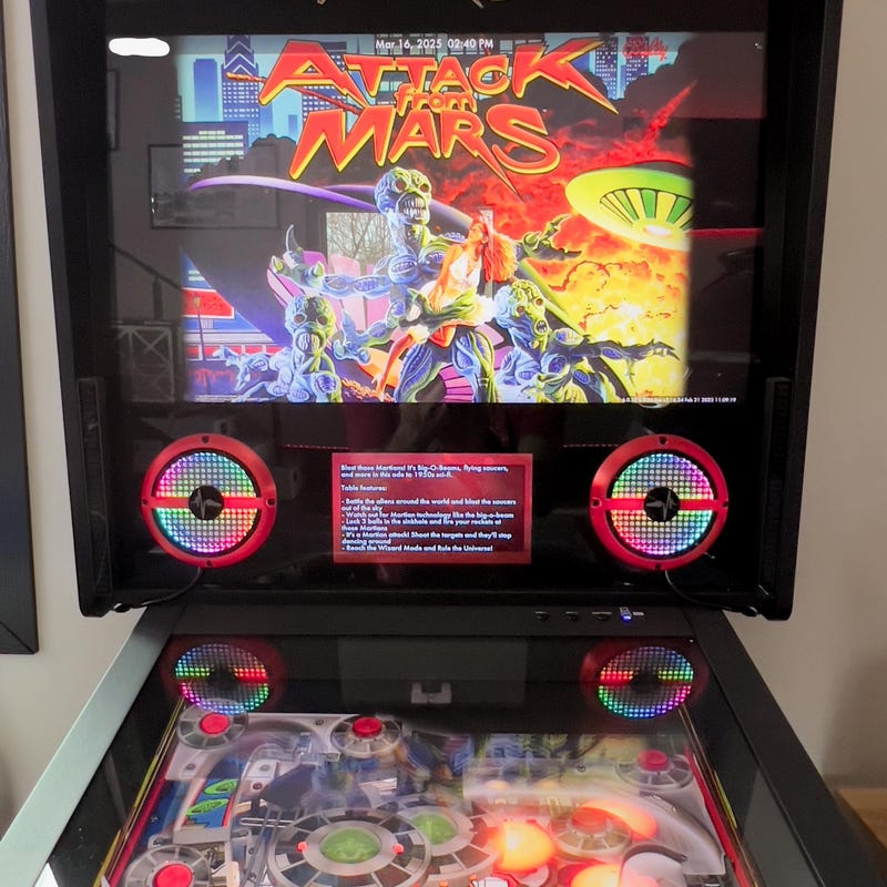 At Games Pinball Speakers - Etsy