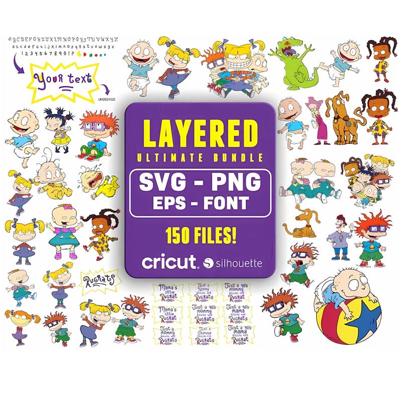 Rugrats Svg, High Quality Rugrats PNG, Rugrats Font, Rugrats Logo ...
