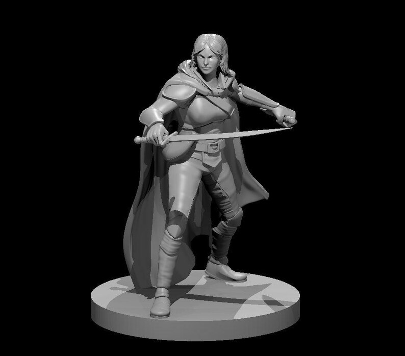 3D Printed Bandit Miniatures: Dnd RPG Enemy NPC Set, 10pc Ambush Crew ...