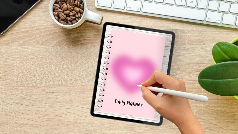 30 Day Digital Planner - Etsy