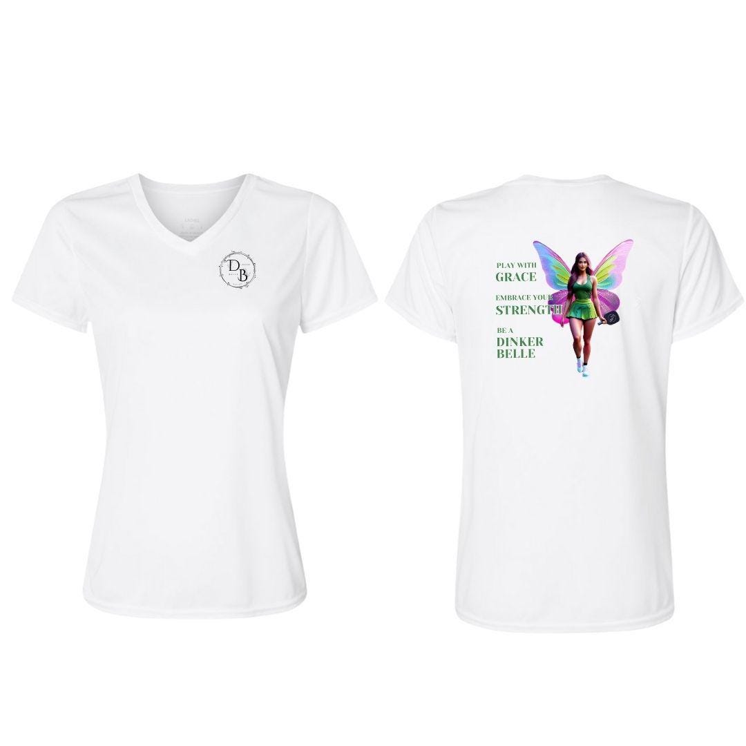 Official Dinker Belle Nation Pickleball Magical Collection V-neck Shirt ...