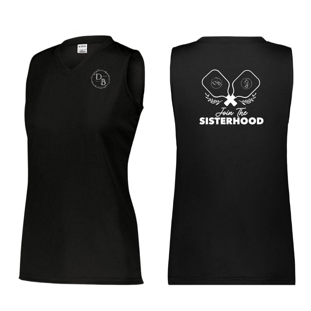 Official Dinker Belle Nation Join the Sisterhood Pickleball Tank V-tank ...