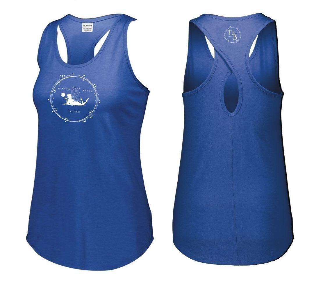 Official Dinker Belle Nation Dinker Belle Fairy Pickleball Racerback ...