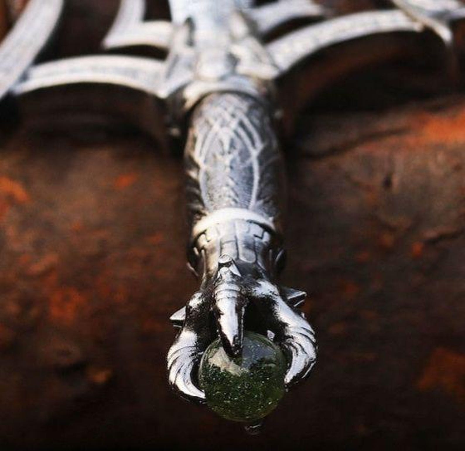 Authentic Hand-forged Viking Sword With Wall Mount Best Replica Sword ...