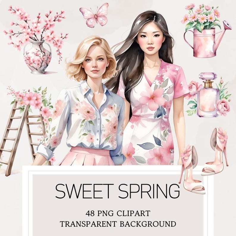 Sweet Spring Clipart | Png Clipart | High Quality Images | Romantic ...