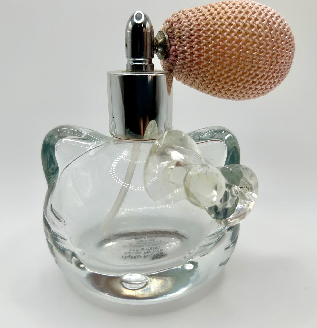 Hello Kitty Empty Perfume Bottle 1.7oz With Atomizer, Sanrio ...