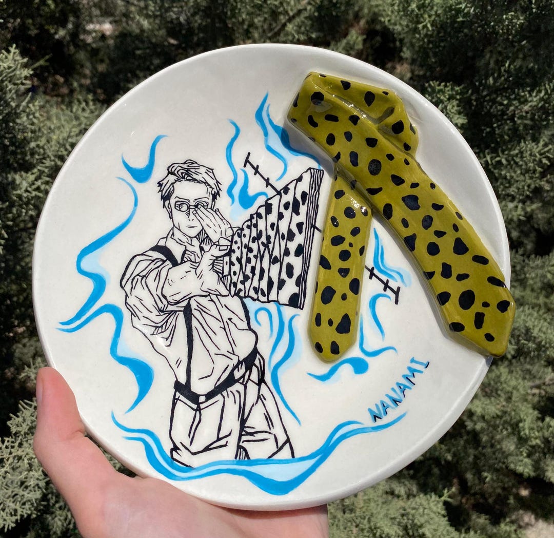 Nanami Plate From Jujutsu Kaisen - Etsy