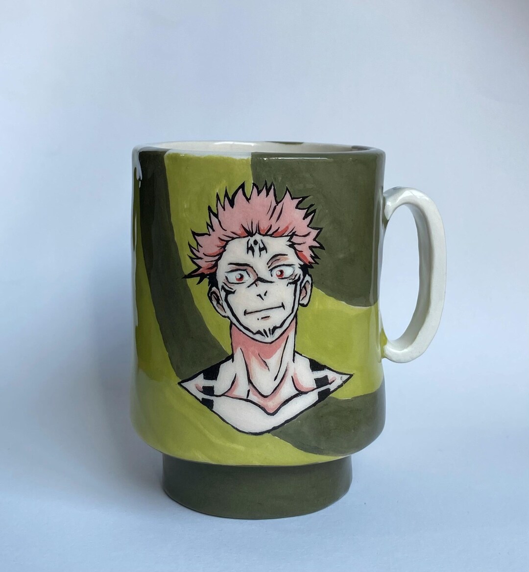 Handmade Sukuna Mug Jujutsu Kaisen Anime - Etsy