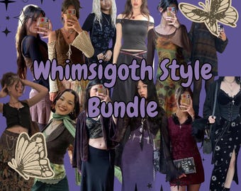 Vampy Goth Fully Styled Style Bundle Style Box Personal Capsule - Etsy