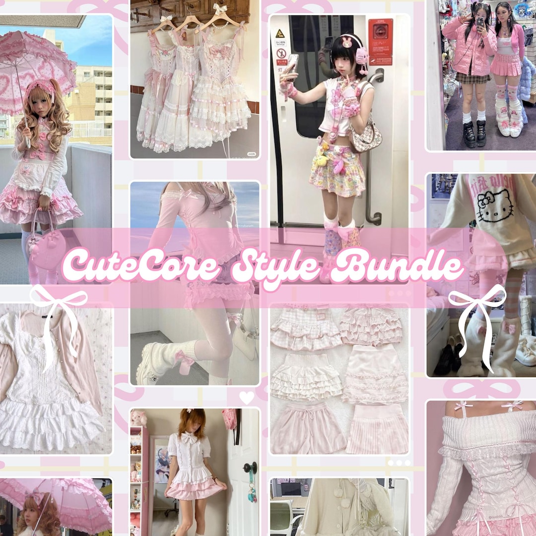 Cutecore Style Bundle | Kawaii Clothes, Hime Gyaru Dresses, Kawaii ...