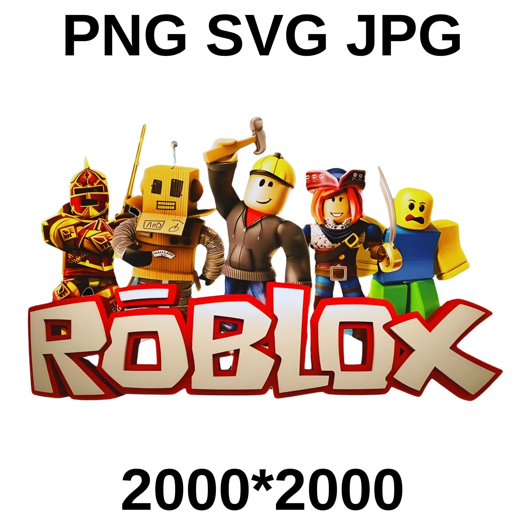 Roblox ,png,svg,jpg ,2000*2000 Pixel,download - Etsy