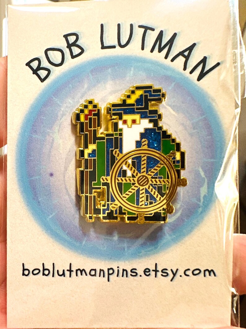 BUY BOTH PINS: Wizard and Third Eye - Etsy