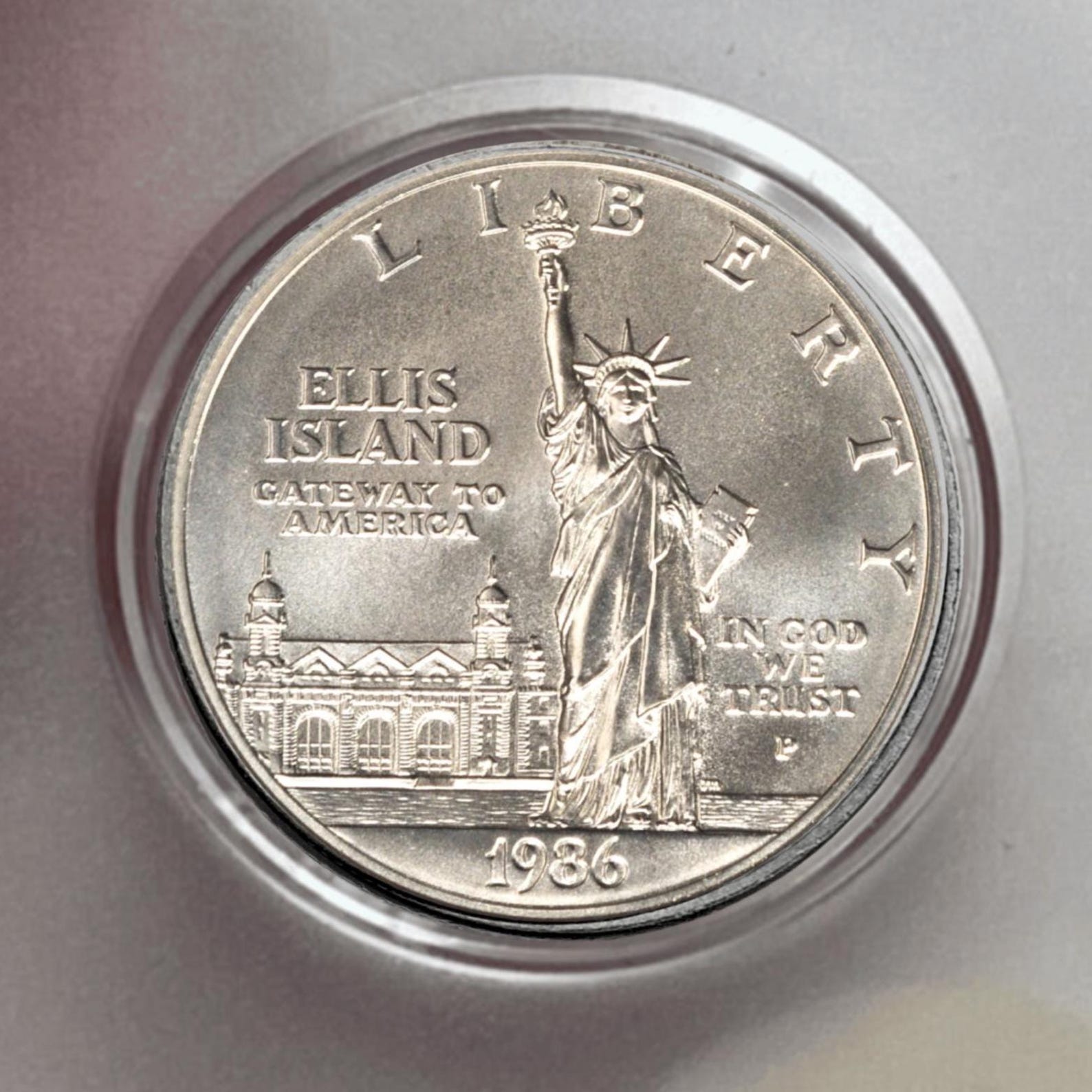 Coins 1986 Statue of Liberty Dollar Coin Commemorative Rare Collectible ...
