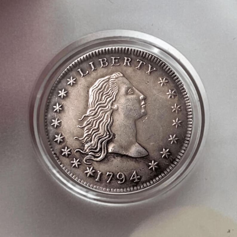 Coins 1794 Liberty Flowing Hair Dollar Coin Commemorative Rare ...