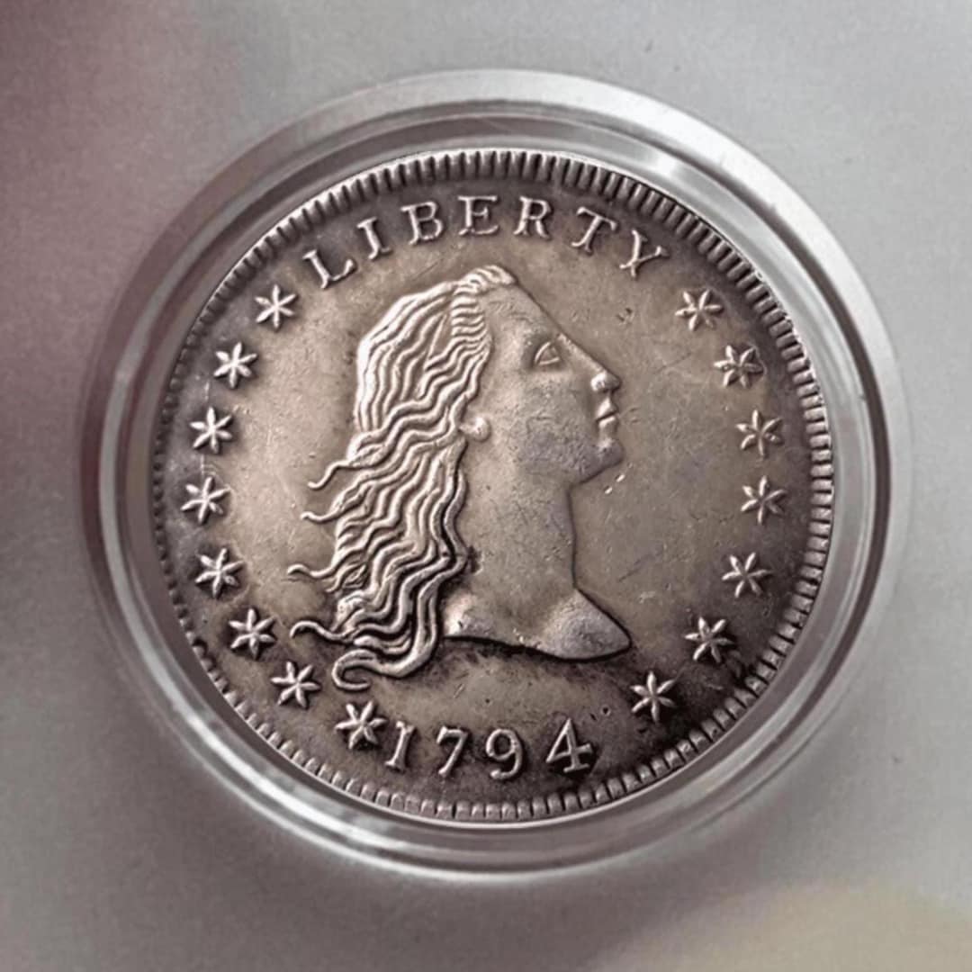 Coins 1794 Liberty Flowing Hair Dollar Coin Commemorative Rare ...