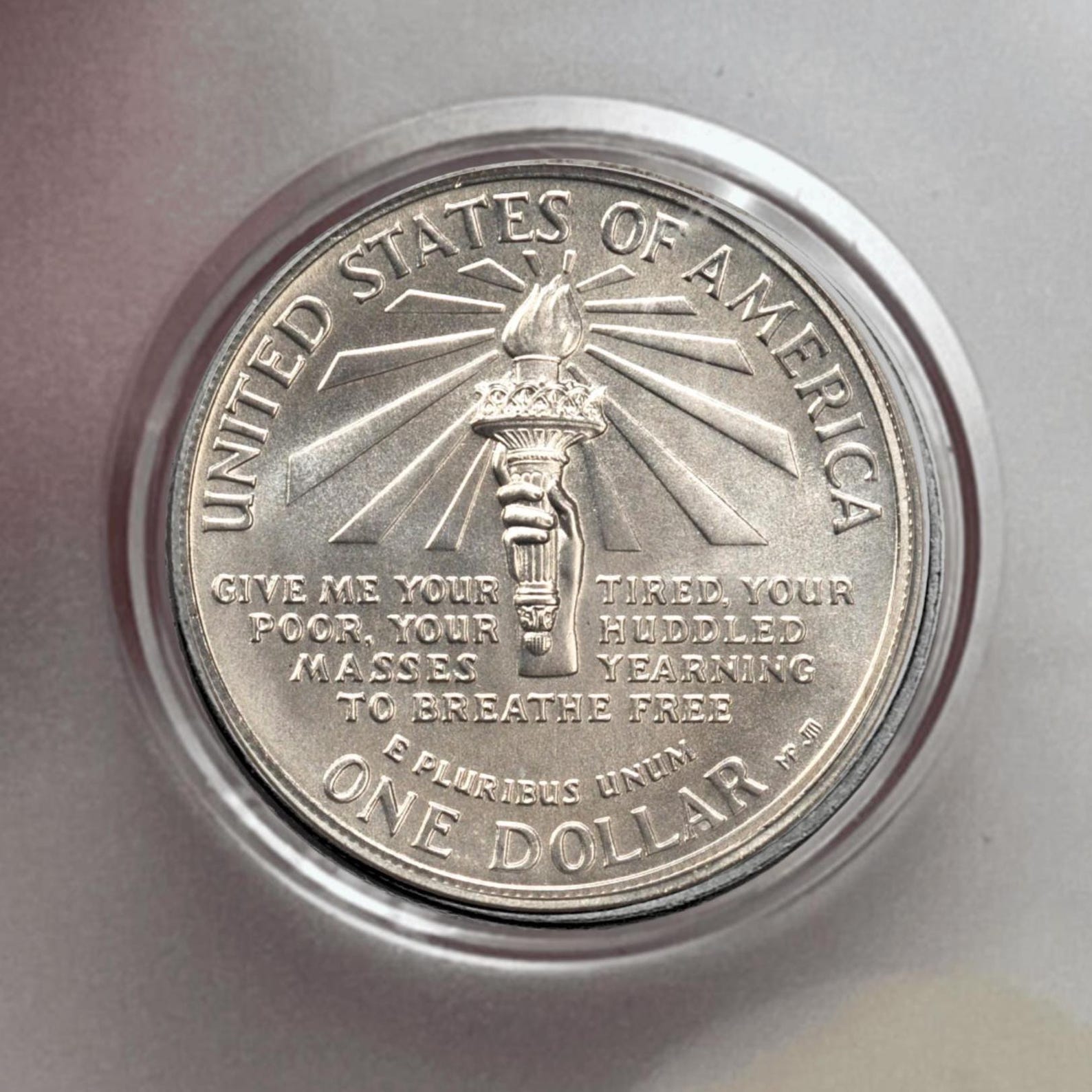 Coins 1986 Statue of Liberty Dollar Coin Commemorative Rare Collectible ...