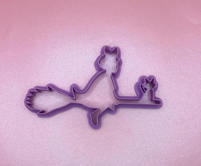 Kiki's Delivery Service Cookie Cutter, Kiki and Jiji on Broom - Etsy