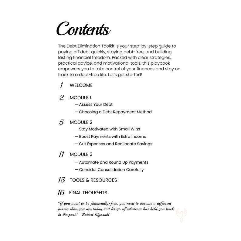 Debt Elimination Toolkit: Printable Debt Snowball & Avalanche Planner ...