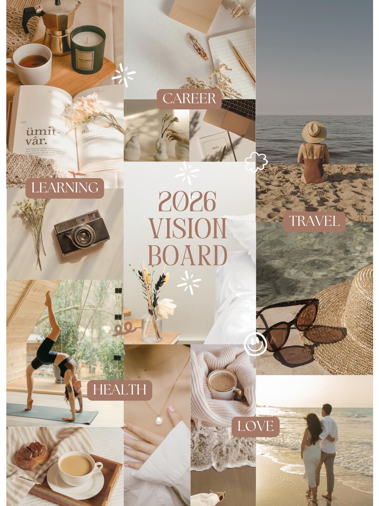 Vision Board 2026 (star Edition) - Etsy