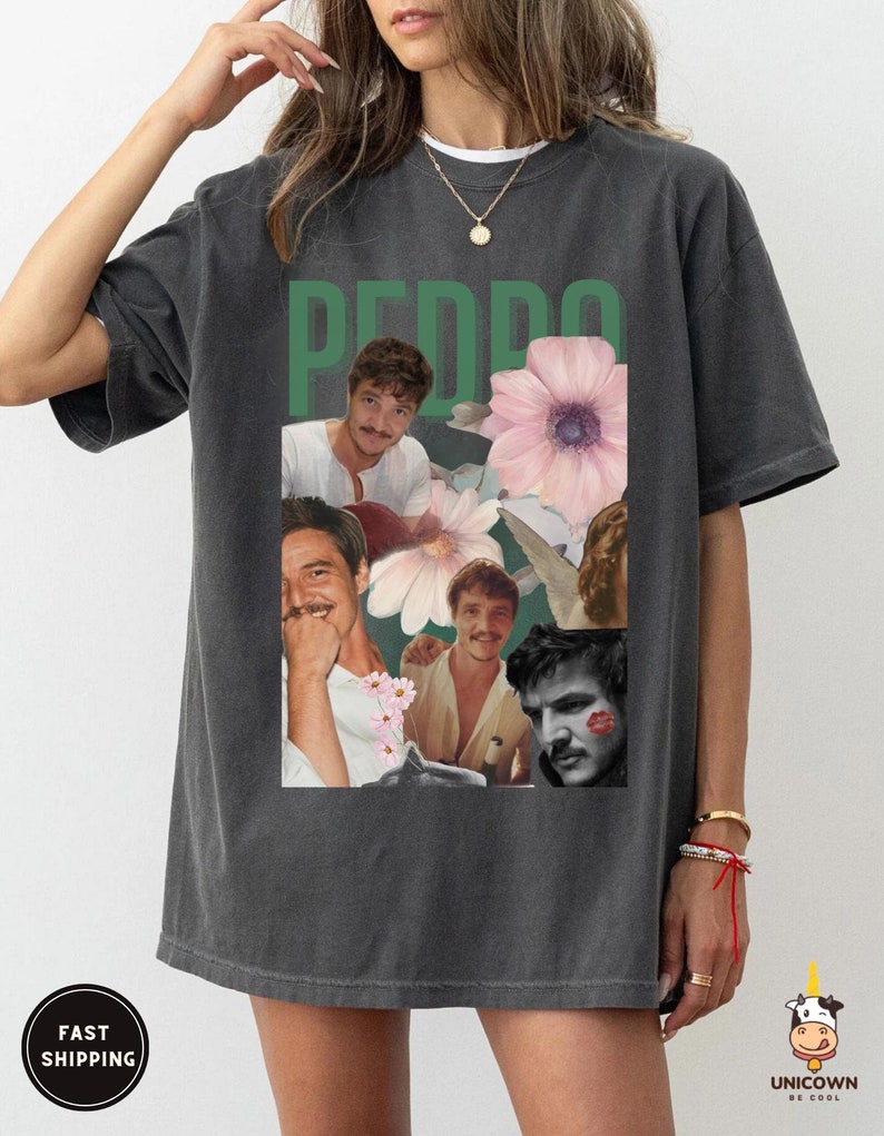 Pedro Pascal Bootleg Shirt, %100 Cotton Unisex Tshirt, Sweatshirt and ...