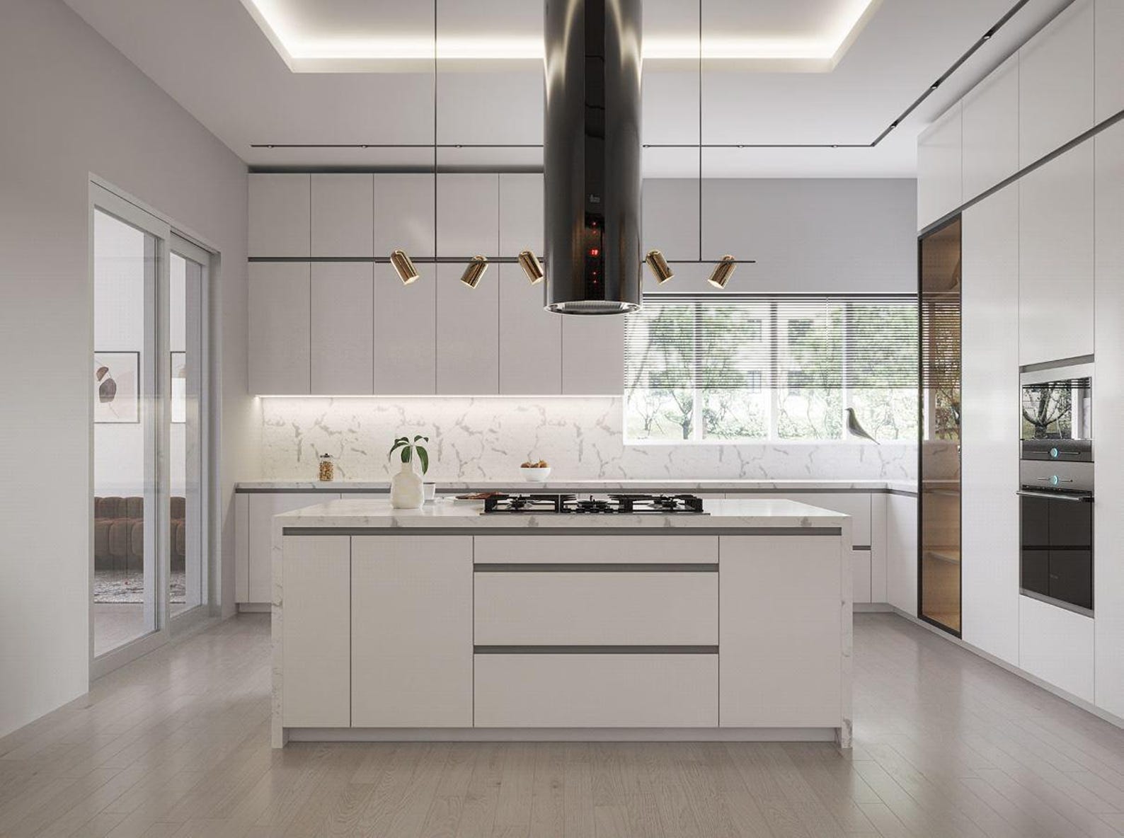 3D Kitchen Design, Modern Kitchen Design, Custom Kitchen Design, Luxury ...