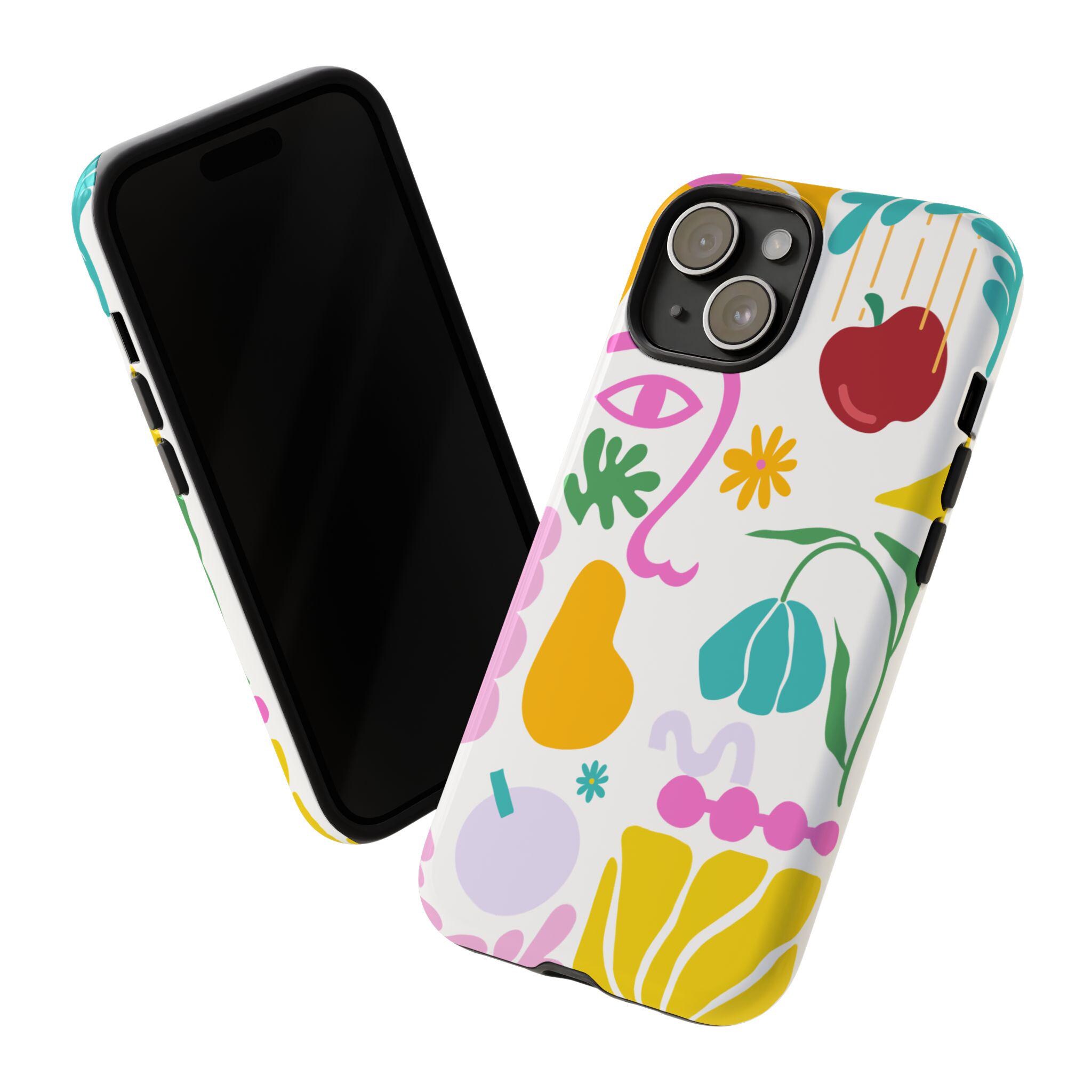 Abstract Art Design Phone Case , Unique Protective Cover, Gift for Art ...