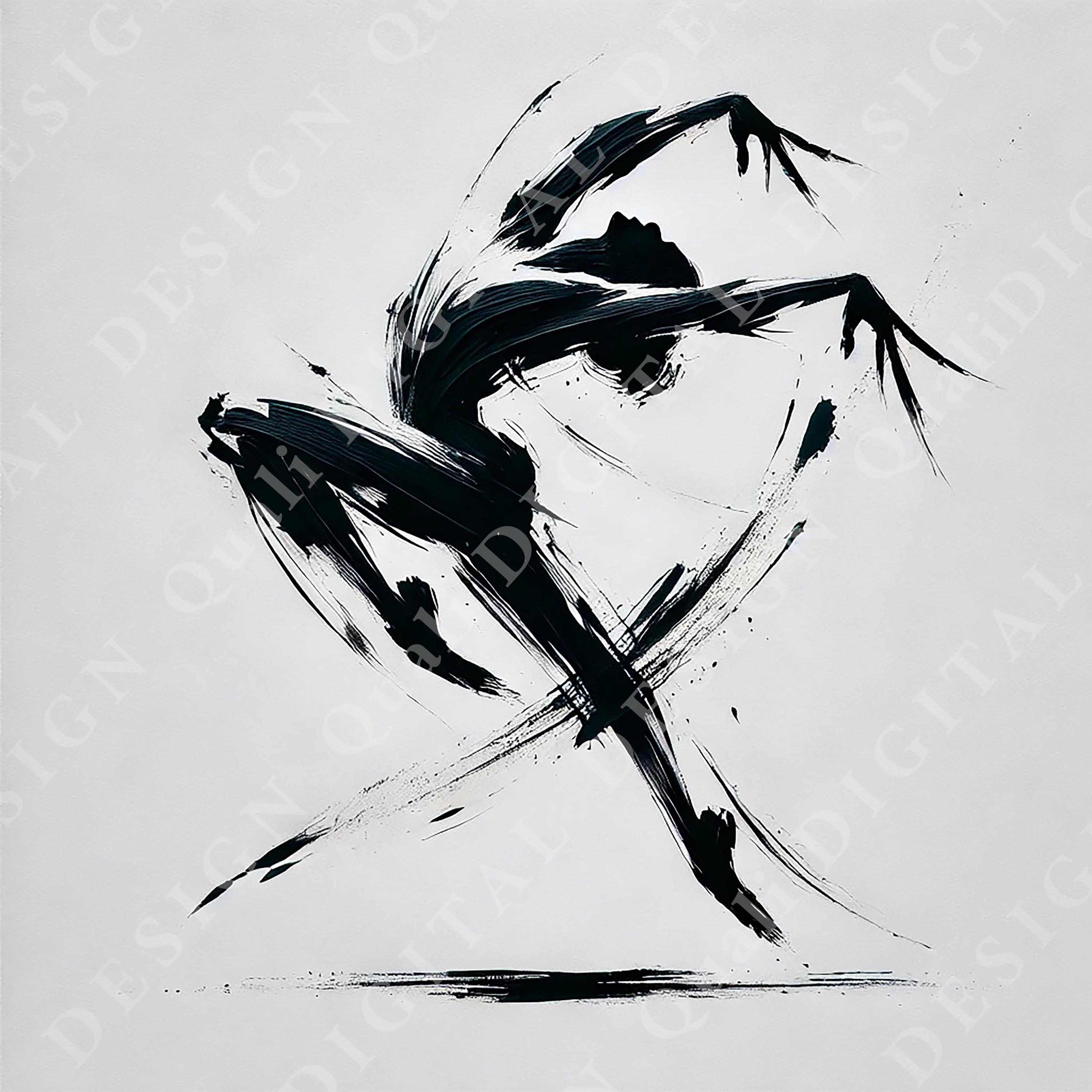 Dynamic Dancer | Digital Art Bundle | 16 High-quality Dance ...