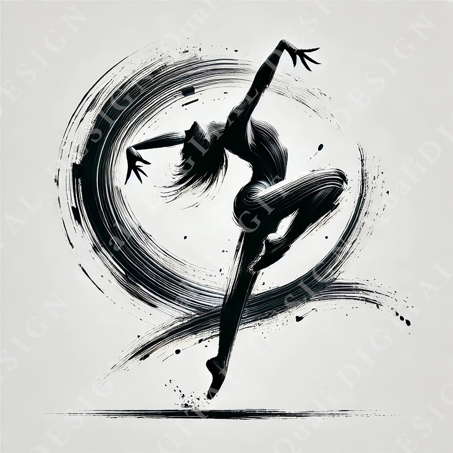 Dynamic Dancer | Digital Art Bundle | 16 High-quality Dance ...