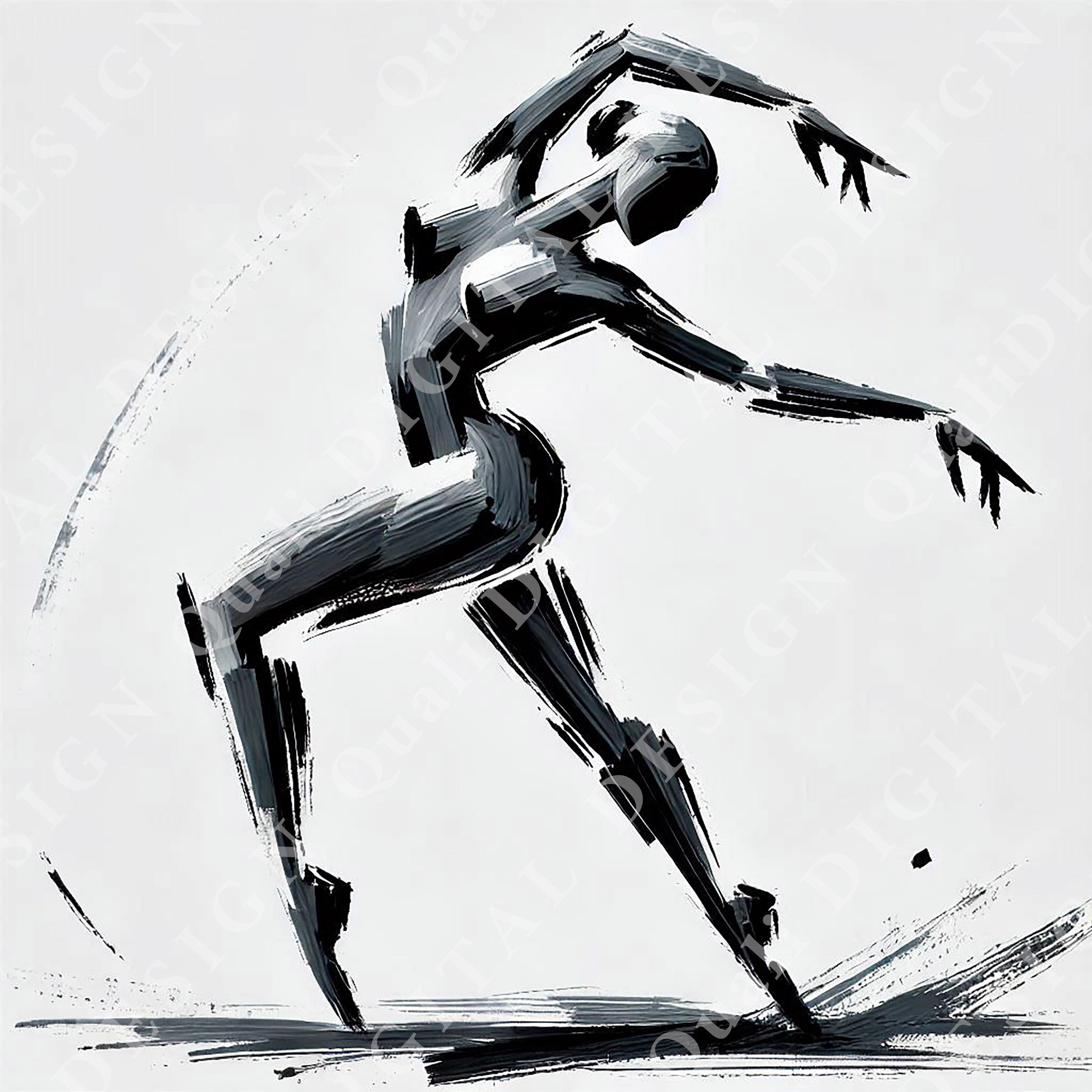 Dynamic Dancer | Digital Art Bundle | 16 High-quality Dance ...