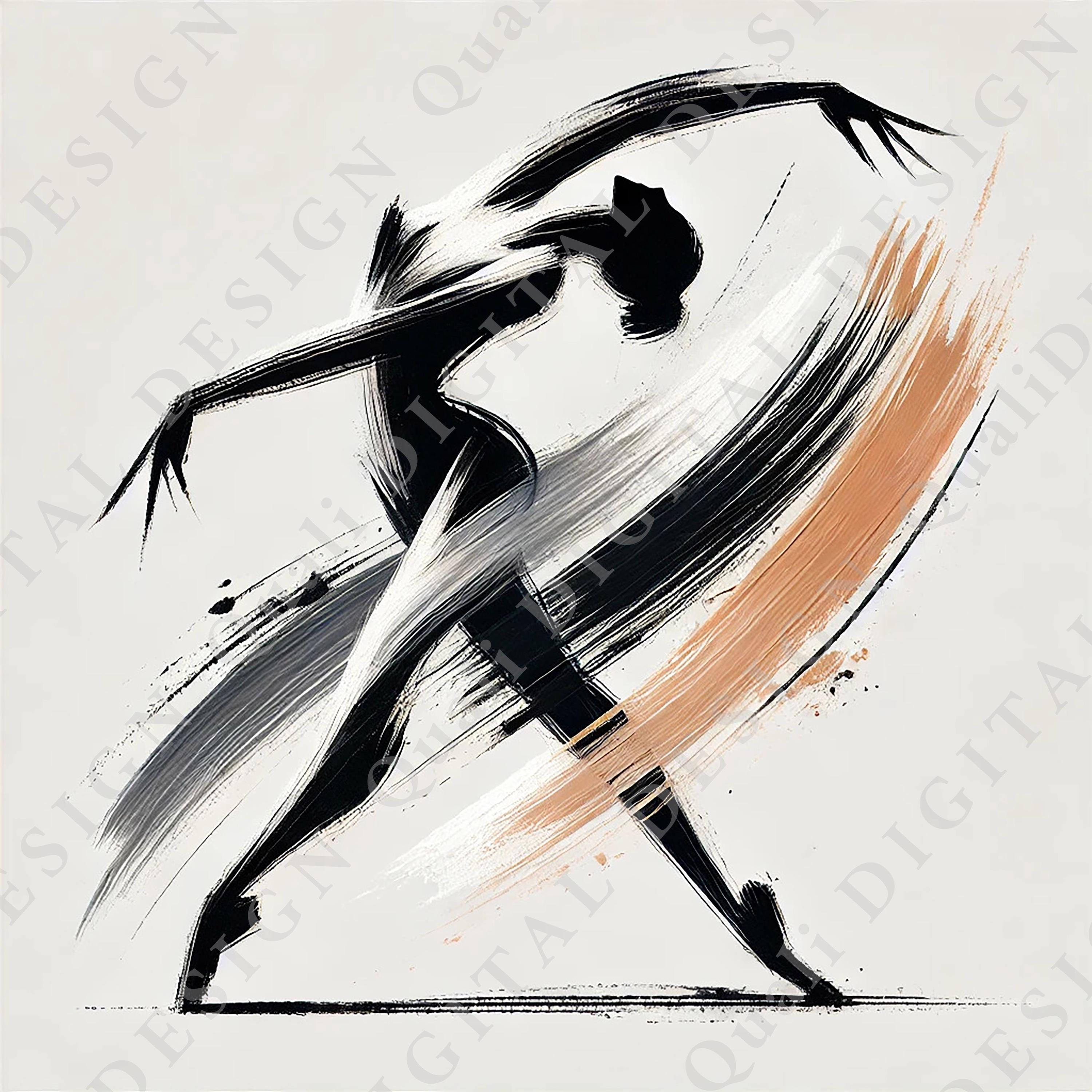 Dynamic Dancer | Digital Art Bundle | 16 High-quality Dance ...