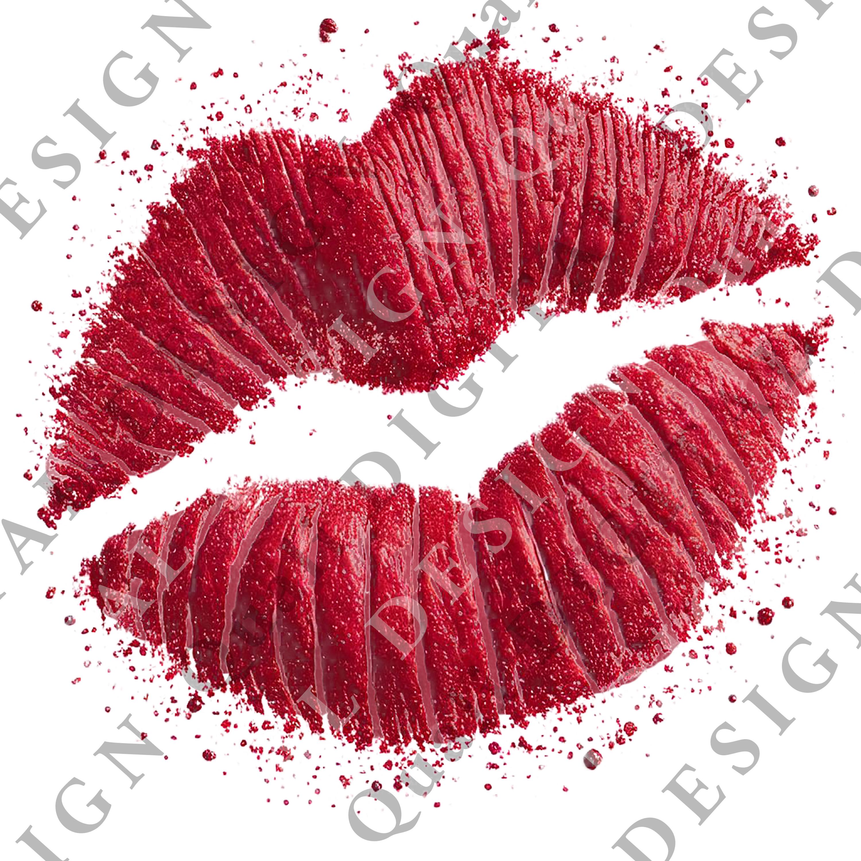 Red Lips Digital Clipart Bundle | 12 High-quality Lip Art Graphics ...