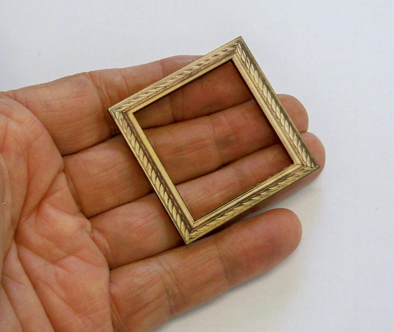 Picture Frames. Miniature Frames,2d Design. Attach Your Own Picture, 12 ...