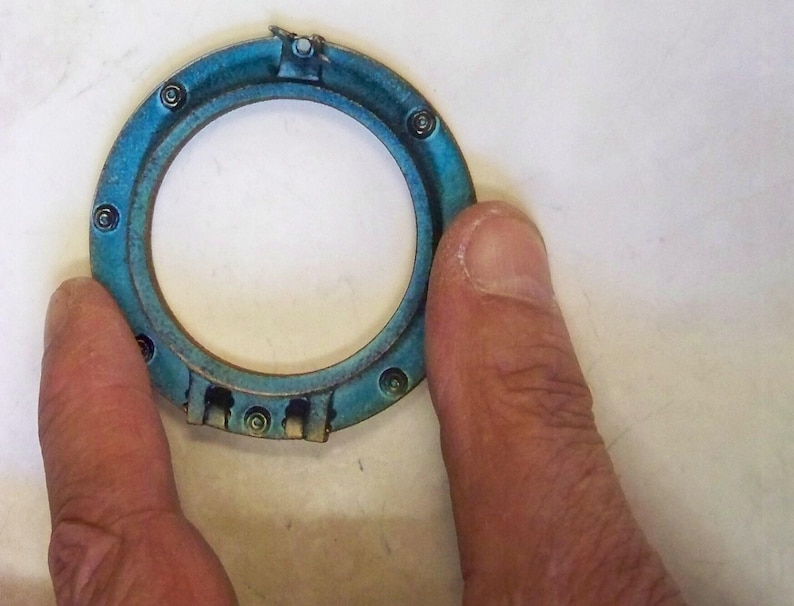 A Pack of 6 Laser Wood Cut Porthole Frames. Make Your Own Exotic Scene ...