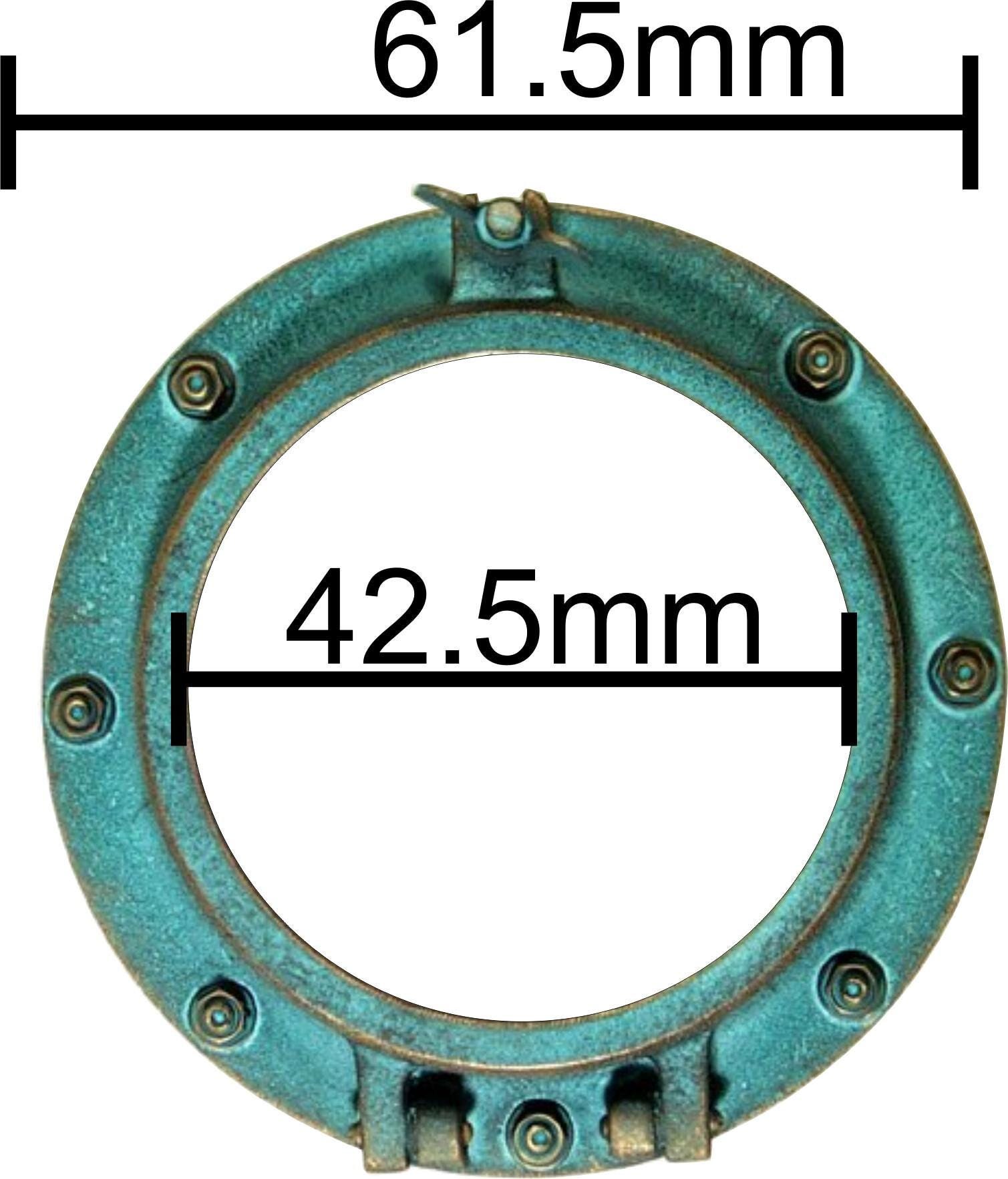 A Pack of 6 Laser Wood Cut Porthole Frames. Make Your Own Exotic Scene ...