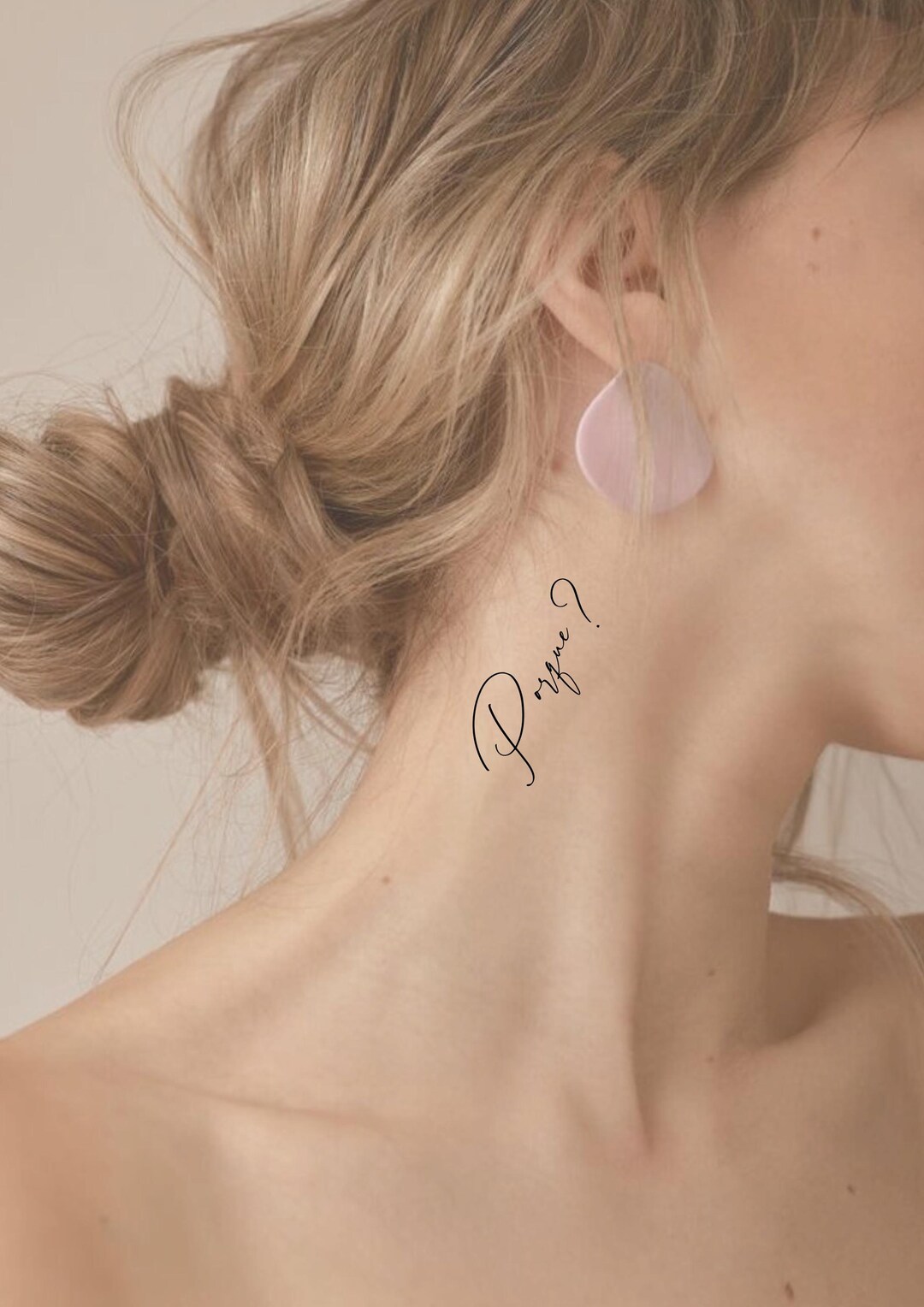 Custom Handwriting Tattoo Digital Design, Bespoke Name in Cursive ...