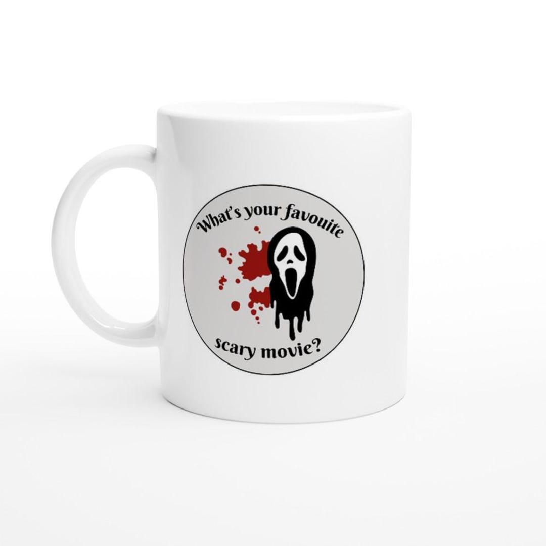 Ghostface Scream Mug - Scary Movie Quote - Perfect Halloween Gift - Etsy