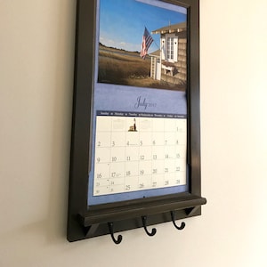 LANG Calendar Frame Family Organizer Command Center Storage Shelf and ...