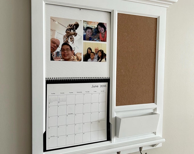 Shutterfly Calendar Holder With Single Mail Pocket. Home Decor Family ...
