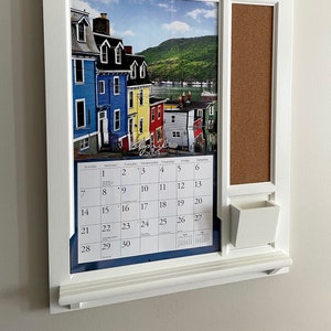 LANG Style Calendar Frame Midsized Front Loading Home Decor Framed ...