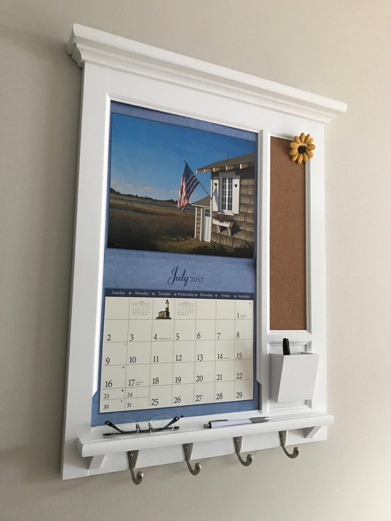 LANG Calendar Frame Front Loading Midsized Home Decor Framed | Etsy