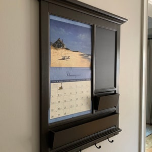 Large Wall Mounted LANG Calendar Frame With Extra Wide Pocket. Home ...