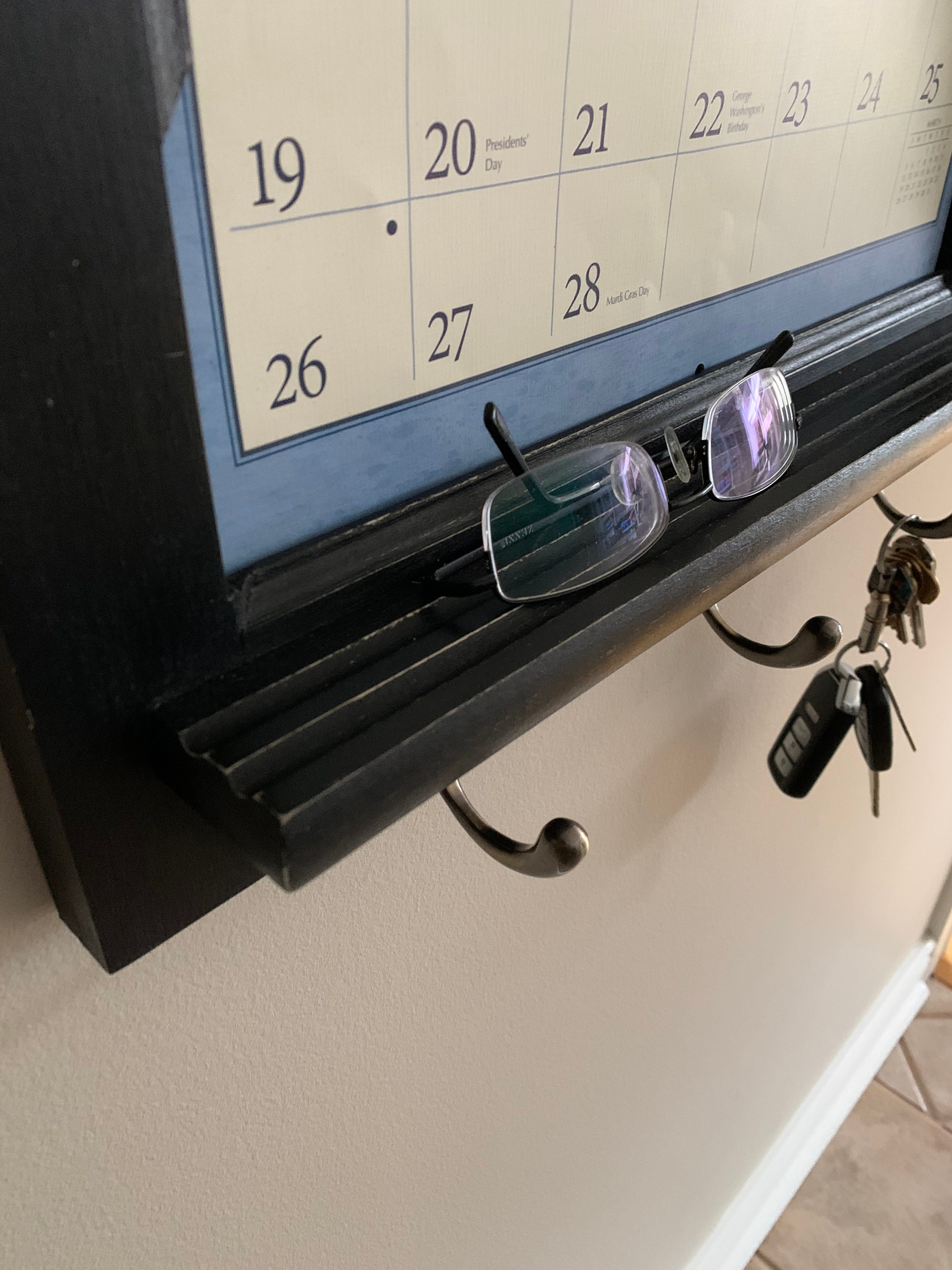 LANG Calendar Frame, Front Loading Midsized Home Decor Framed Organizer ...