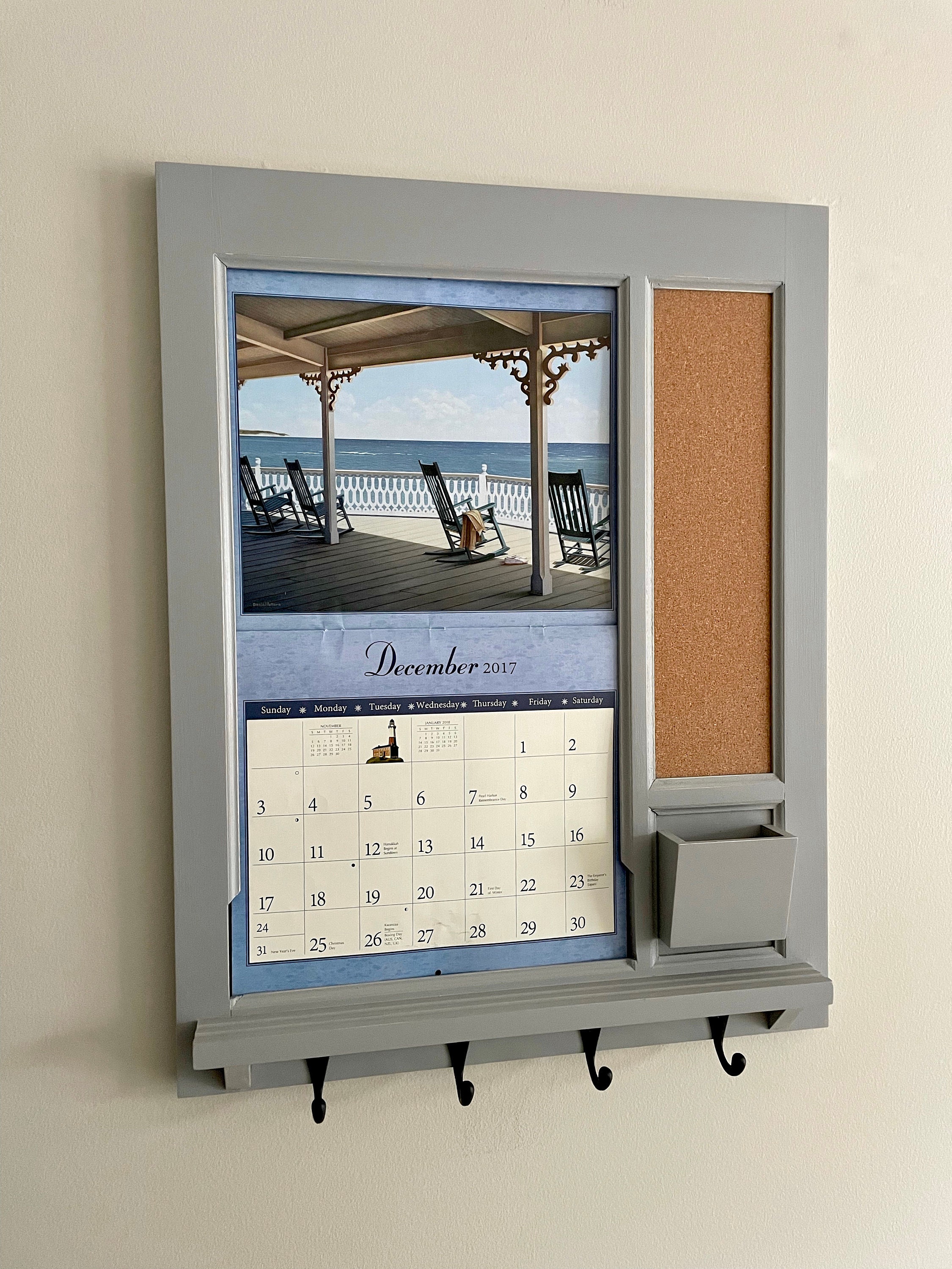 Modern Style LANG Calendar Frame Midsized Front Loading Home Decor ...