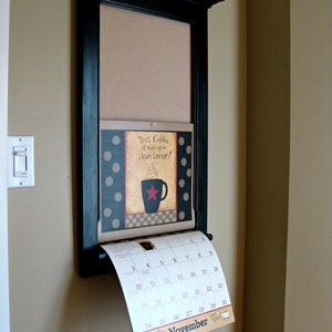 LANG Calendar Frame Family Organizer Command Center Storage Shelf and ...