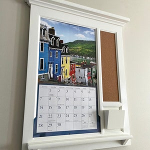 LANG Calendar Frame, Front Loading Midsized Home Decor Framed Organizer ...
