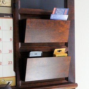 Wall Organizer Family Calendar Wall Calendar Frame Maple Furniture ...