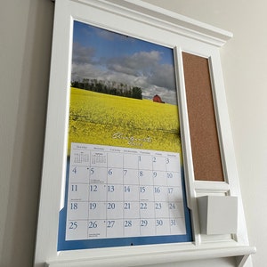 LANG Style Calendar Frame Midsized Front Loading Home Decor Framed ...