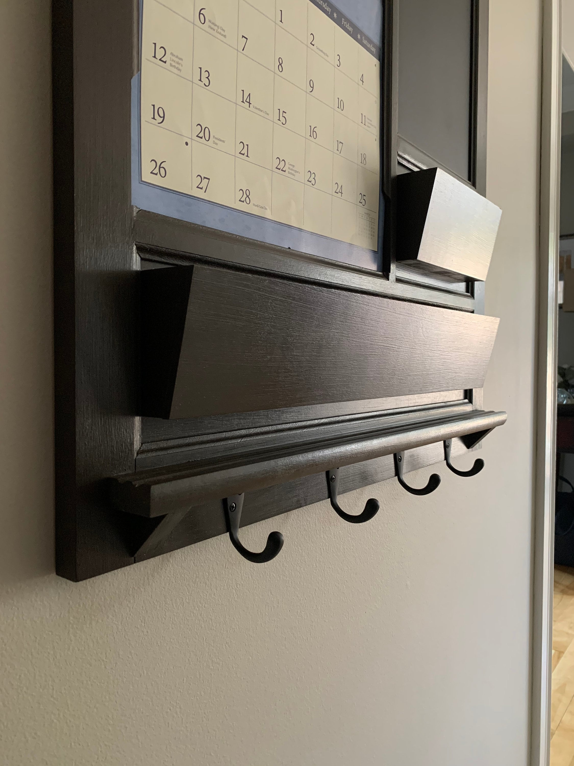 Large Wall Mounted LANG Calendar Frame with extra wide pocket. | Etsy