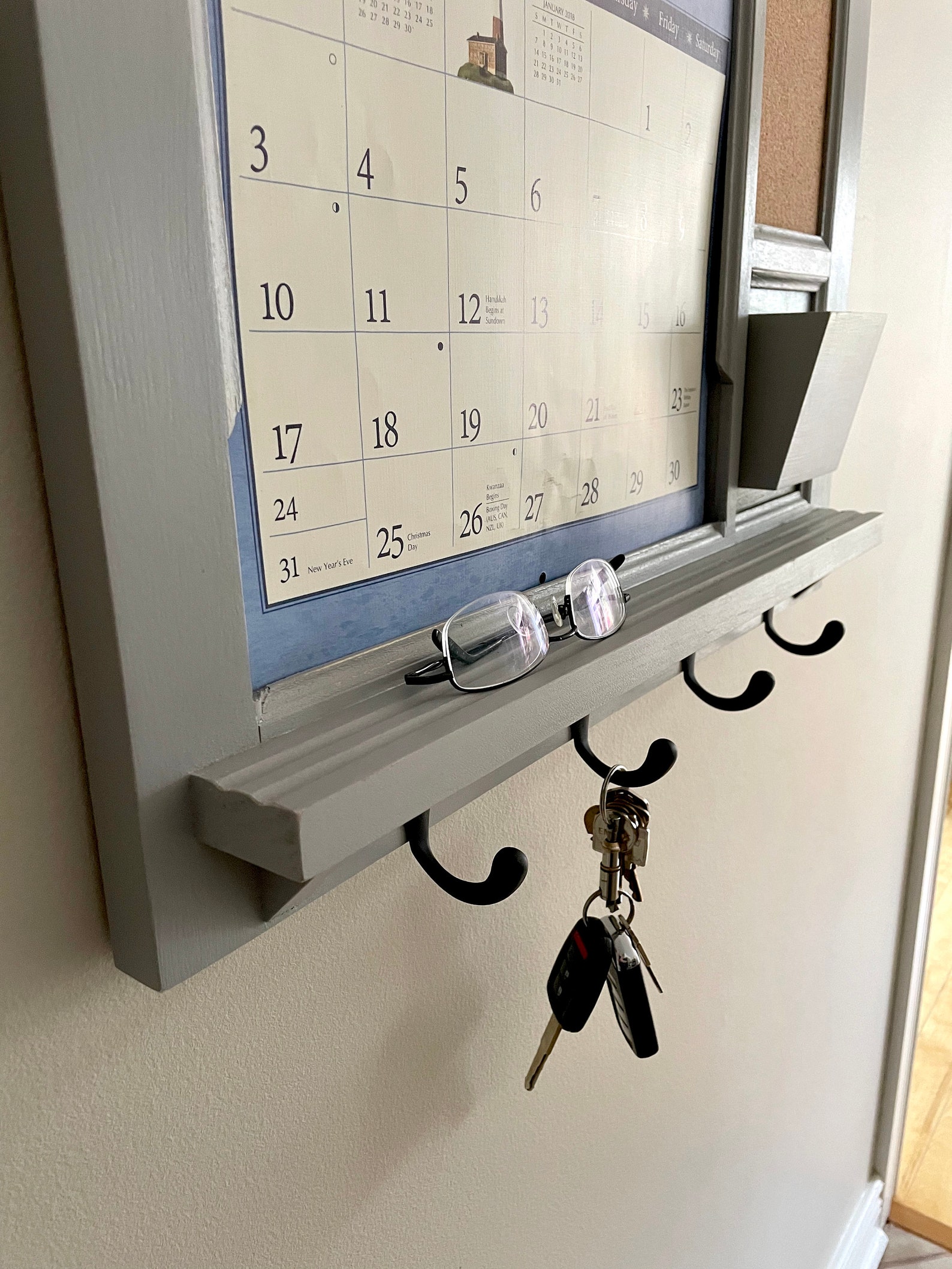 Modern Style LANG Calendar Frame Midsized Front Loading Home | Etsy